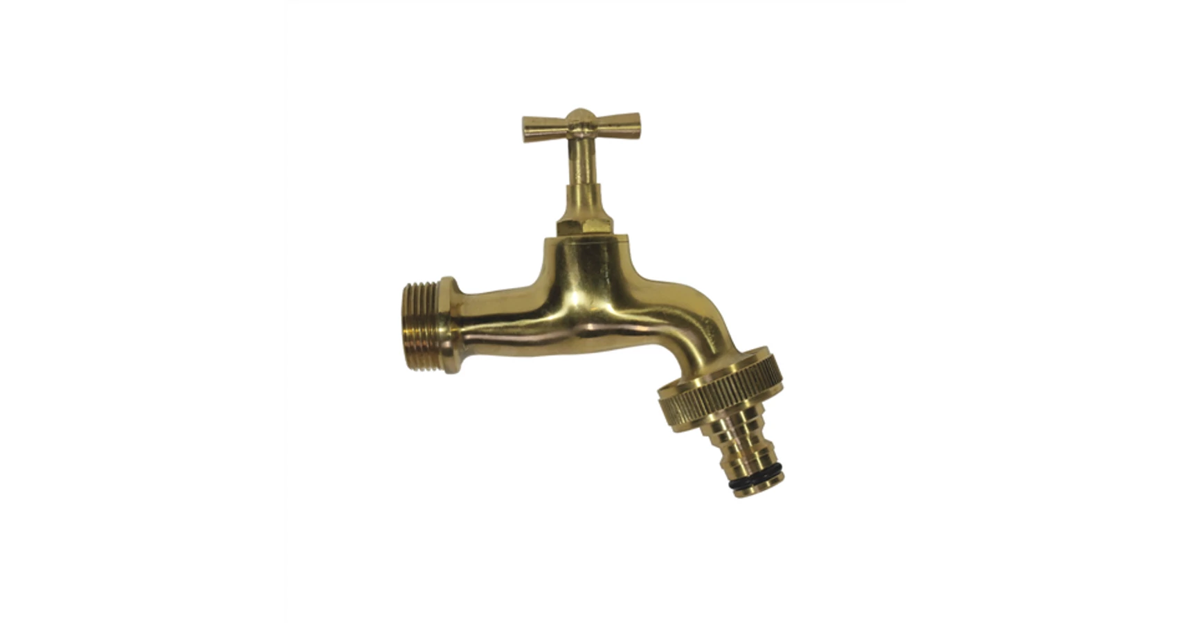 Réz csap, 3/4-es gyors csatlakozós - univerzális felhasználás, kertbe