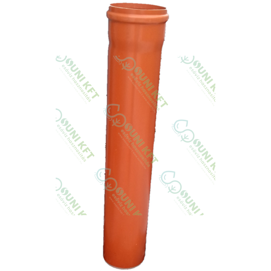 KG PVC Cső tokos KGEM 110/1FM - PVC csövek és idomok