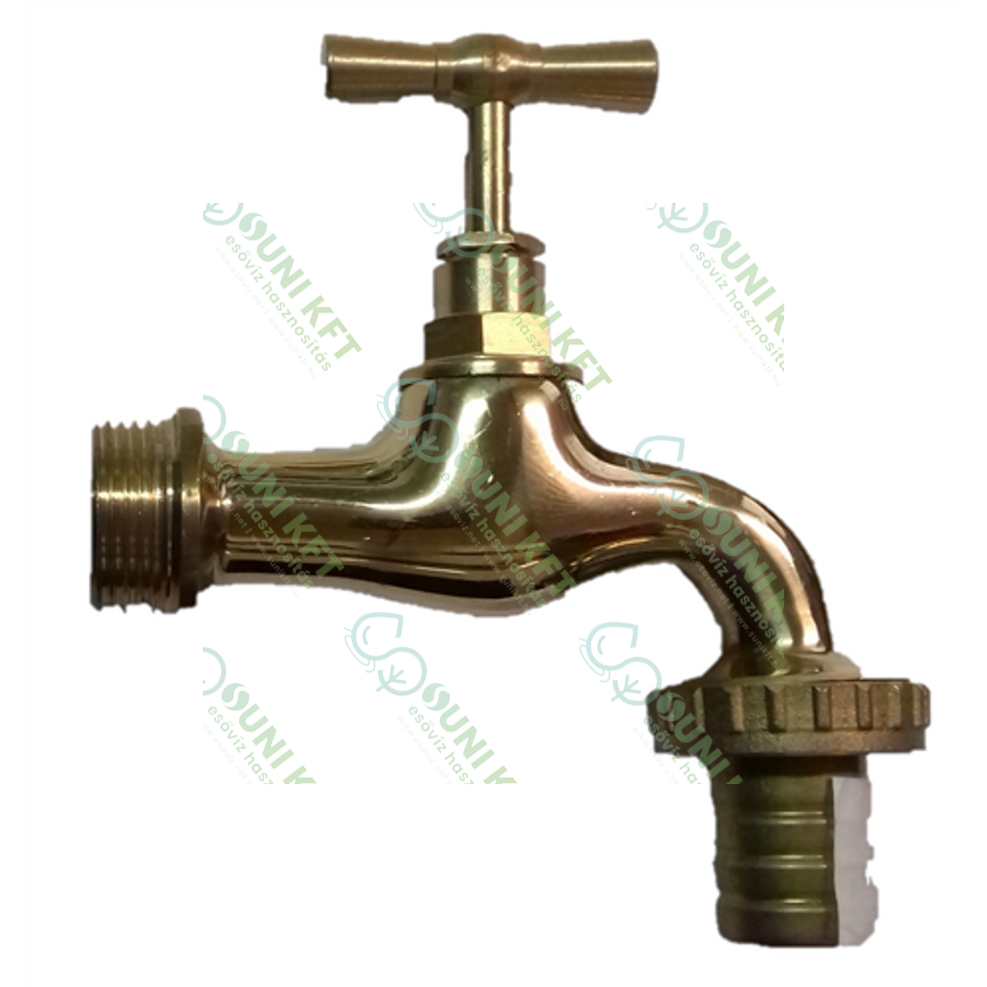 Réz csap, 3/4-es - univerzális felhasználás kertbe, esővízgyűjtőhöz